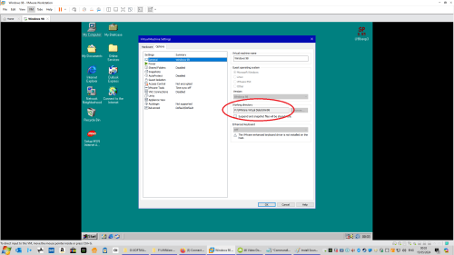 Setting up and Installing Sound Drivers for Windows 98SE on VMWare ...