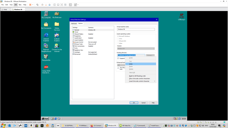 Setting up and Installing Sound Drivers for Windows 98SE on VMWare ...